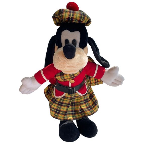 Disney | Toys | Disney Goofy Stuffed Plush Animal Multicolor Scottish ...
